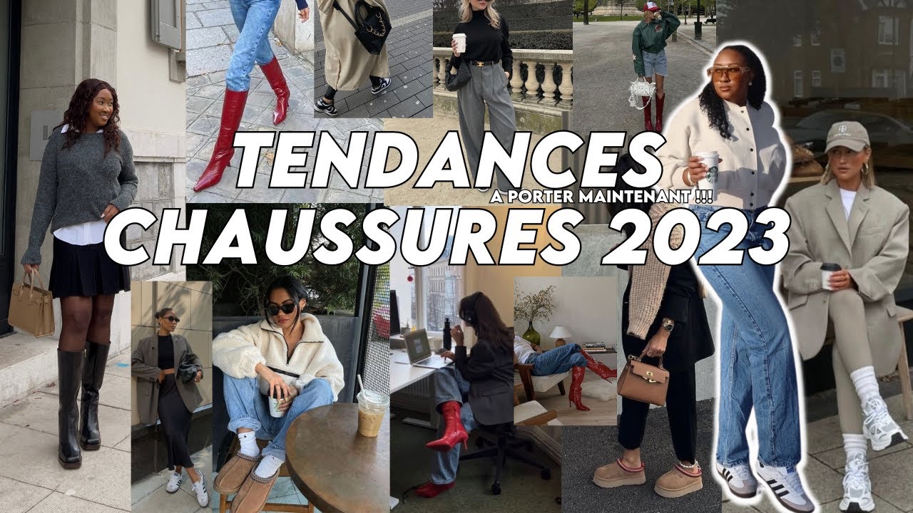 TENDANCES CHAUSSURES AUTOMNE HIVER 2023/2024 les chaussures ...