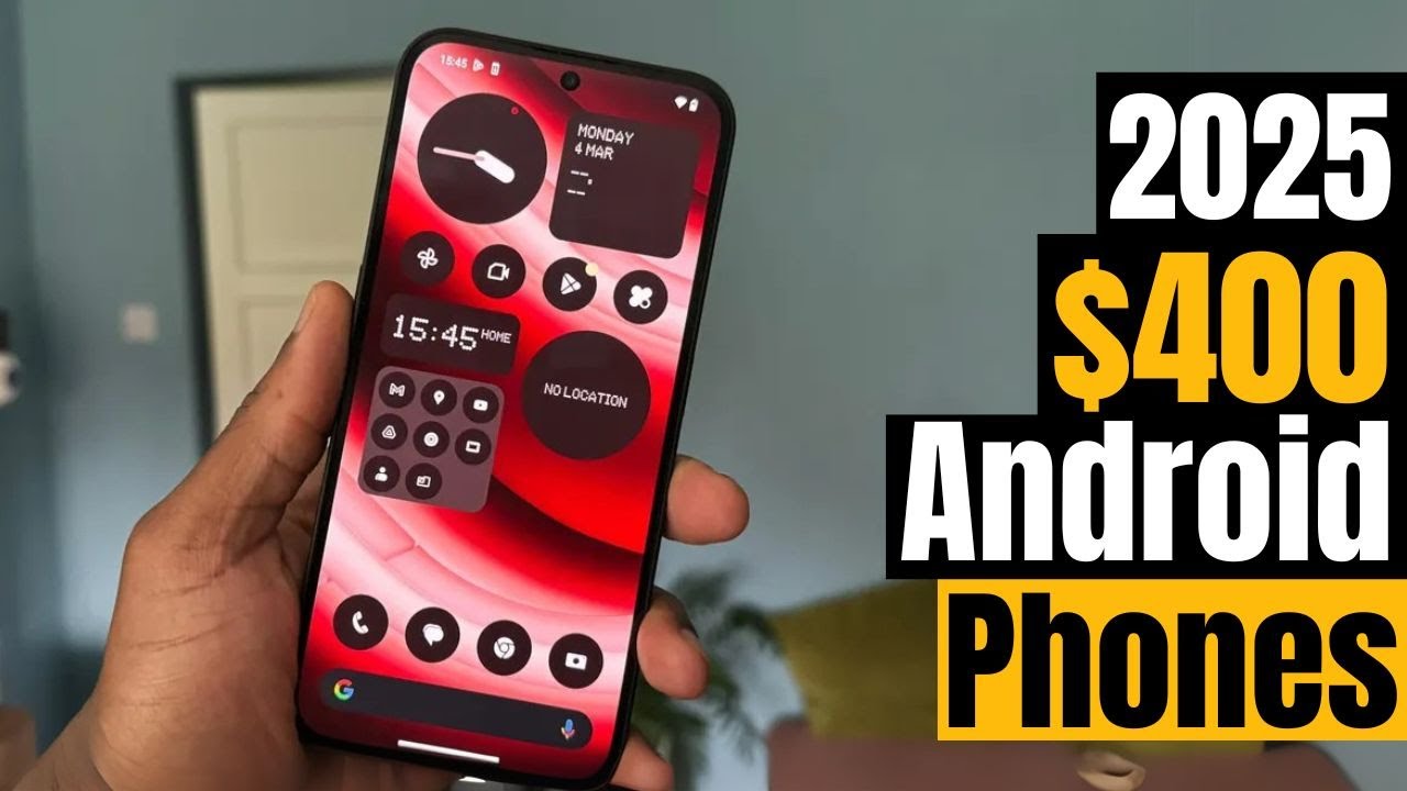 Top 5 Android Phones Under $400 (2025): Budget Kings! Budget - YouTube
