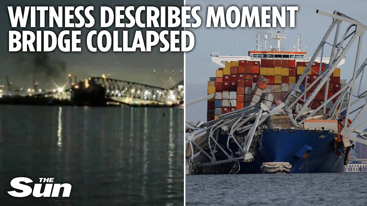 'The whole thing shook' - Witness describes horror moment ship hit ...