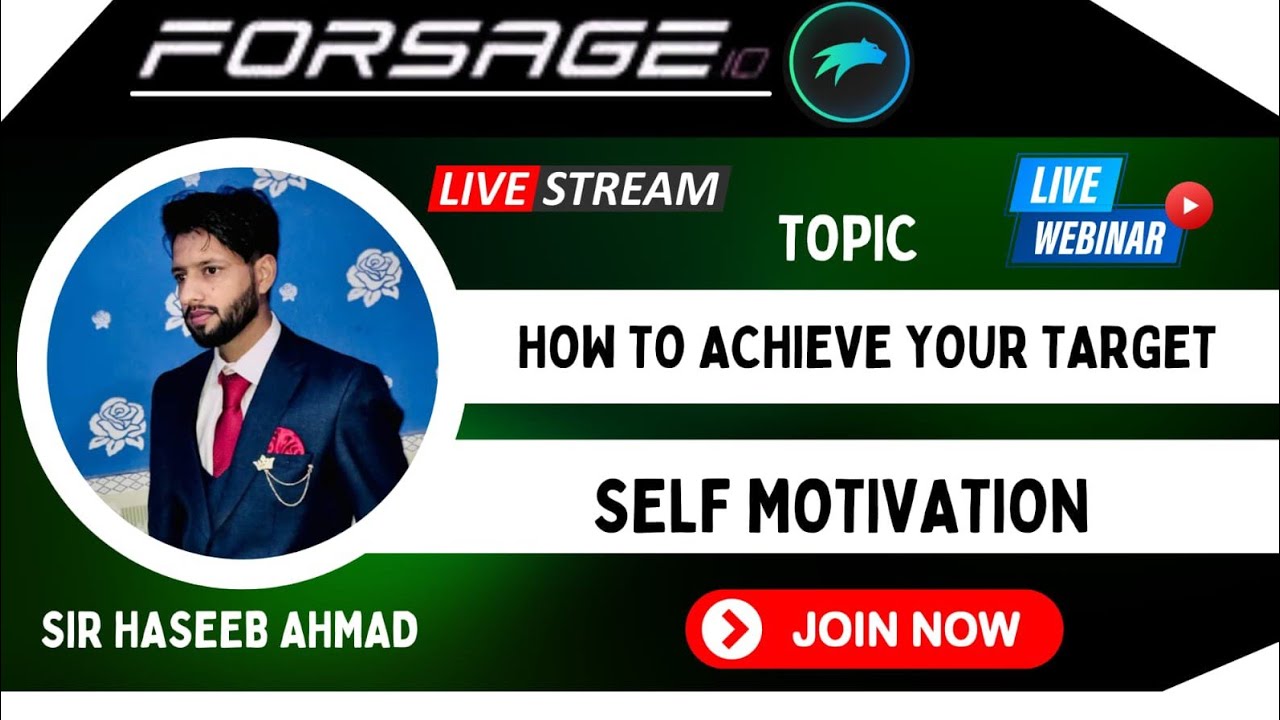 How to achieve your target explain by sir Haseeb Ahmad - YouTube