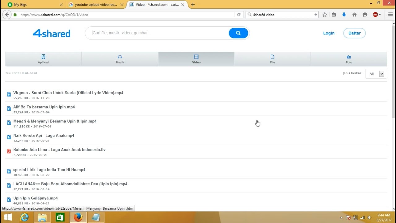 DOWNOAD ANY FILES from 4SHARED without LOGIN before - YouTube
