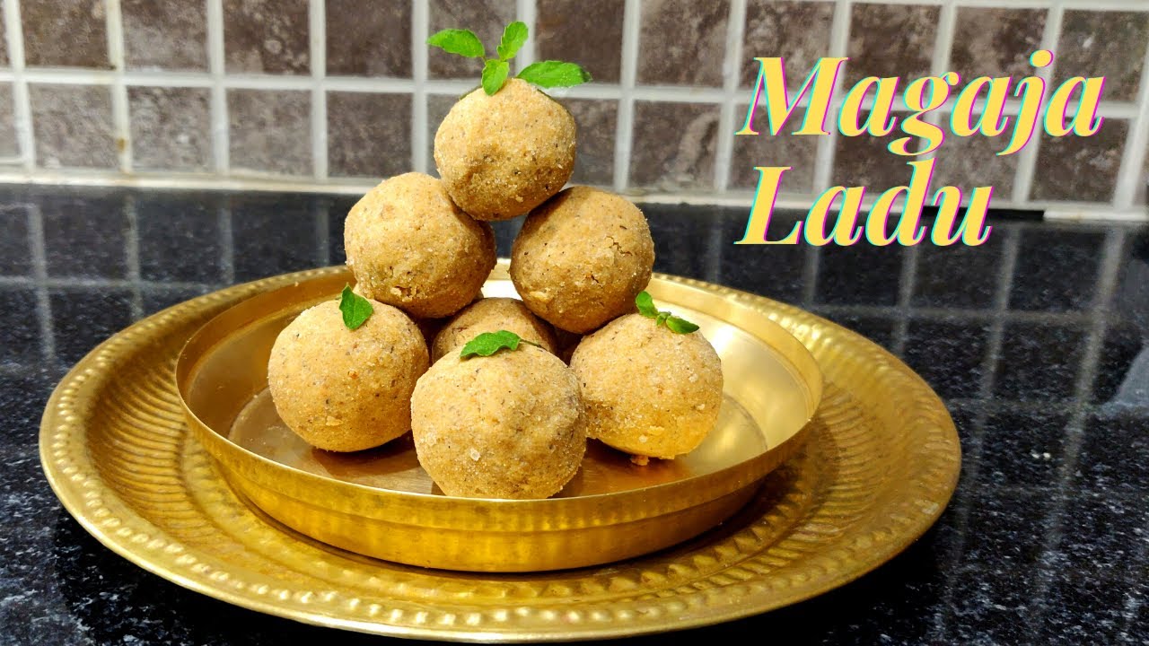 Wheat Ladoo | Magaja Ladu| Atta Ladoo | 56 Bhog Recipe| Ratha Yatra ...