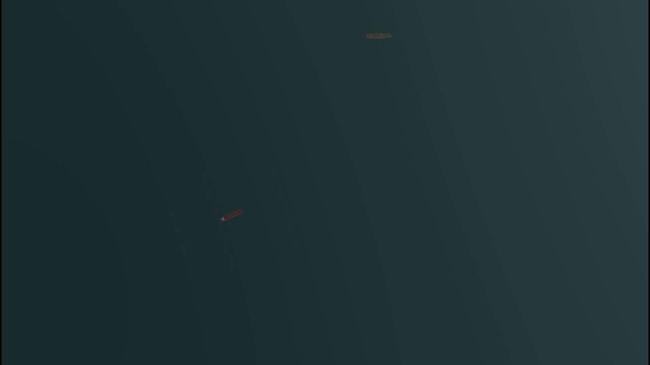 COLREGs - Rule 13 - Scenario: Overtaking situation (relative bearing ...