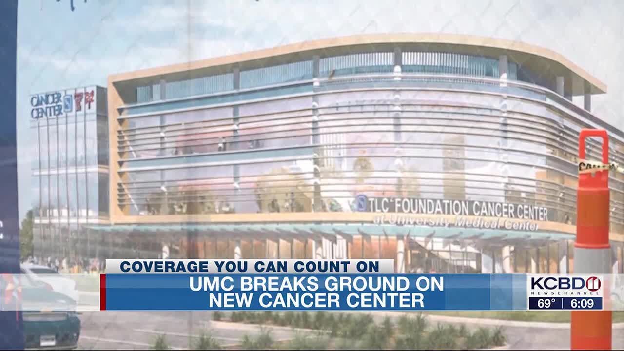UMC breaks ground on new cancer center - YouTube