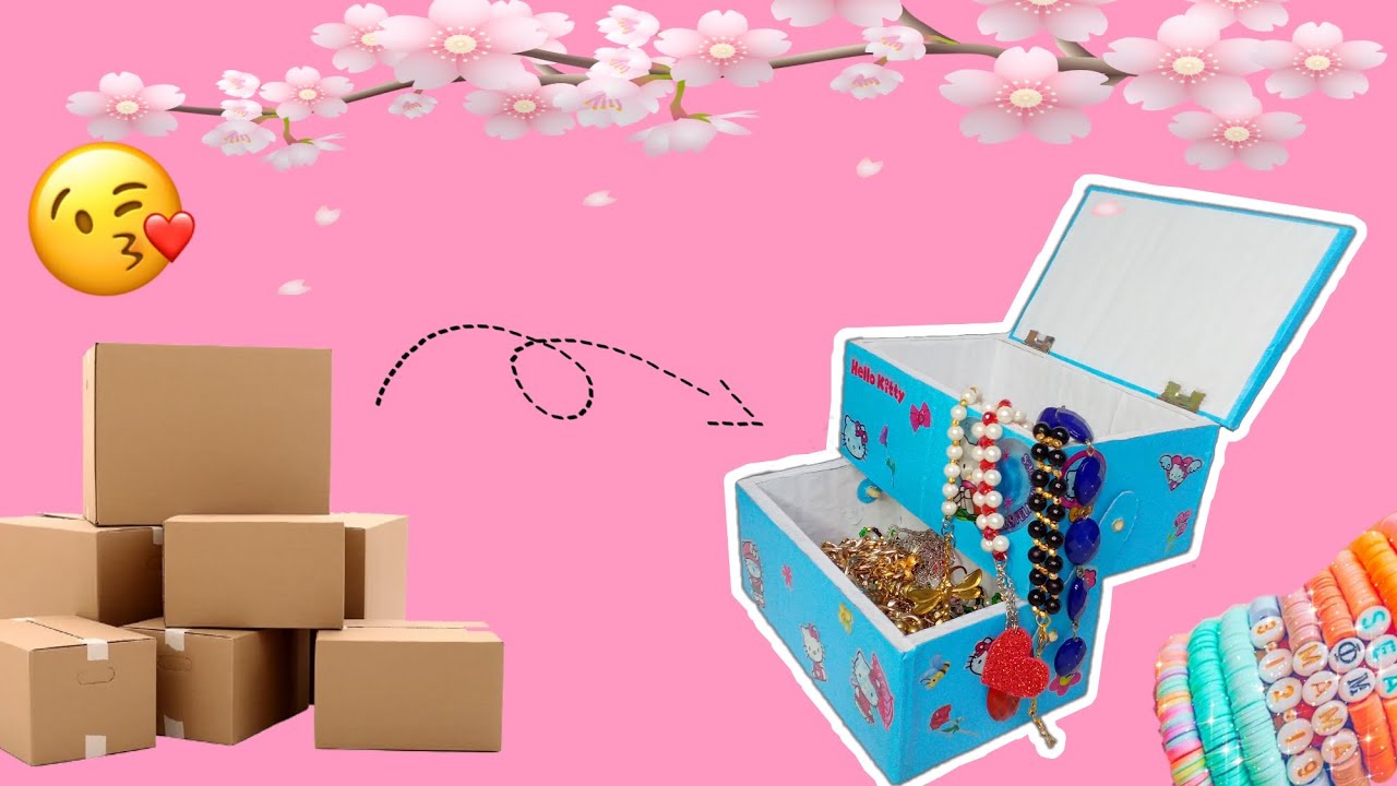 How to make bracelet box at home | bracelet box making | #diy #bracelet ...