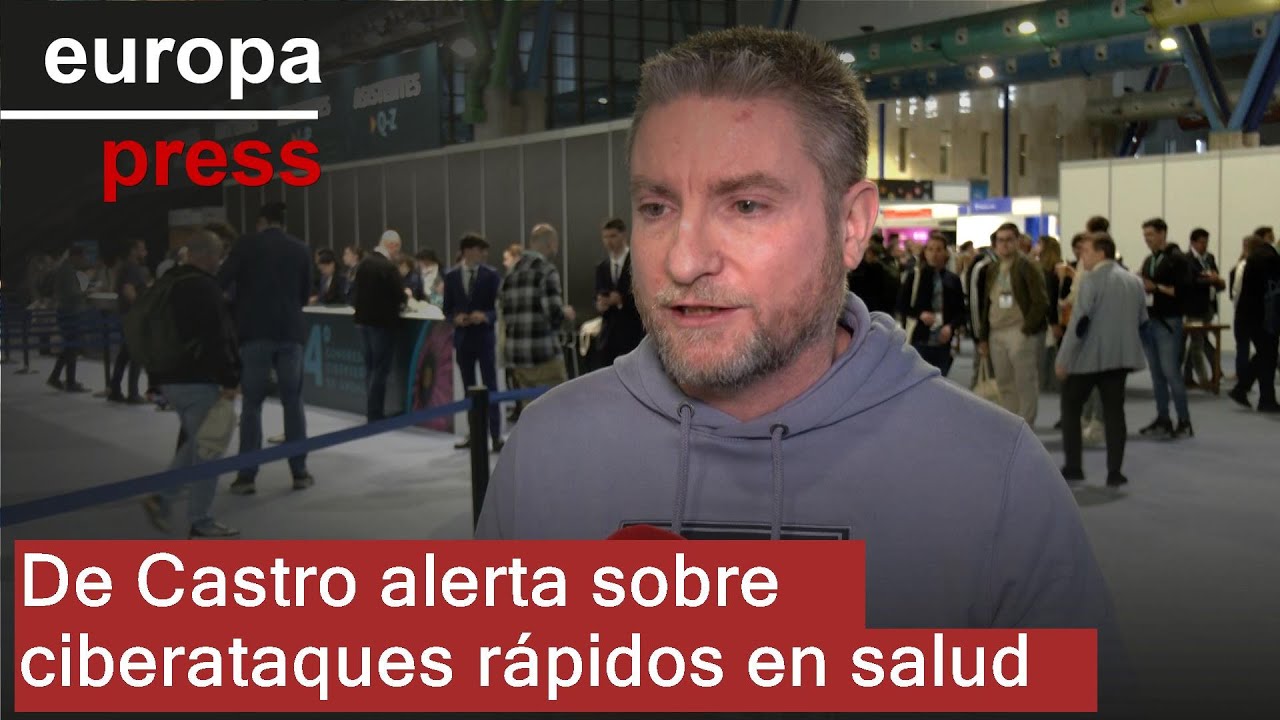 Miguel Ángel de Castro, sobre ciberataques en salud: "en 51 segundos ...