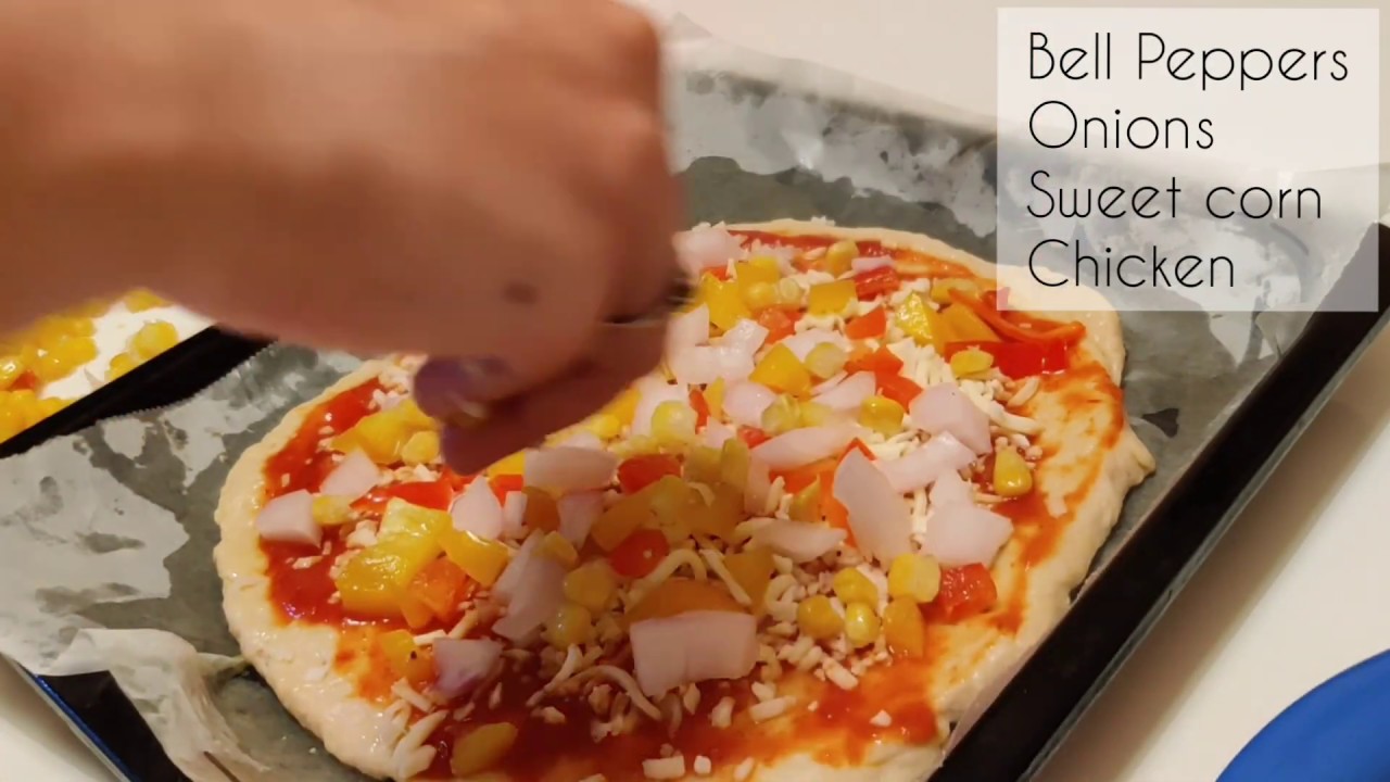How to make easy pizza at home - YouTube