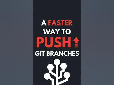 A faster way to push git branches #programming #gittips #coding - YouTube