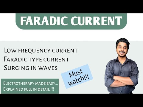 Faradic current | Low Frequency currents | Faradic current ...