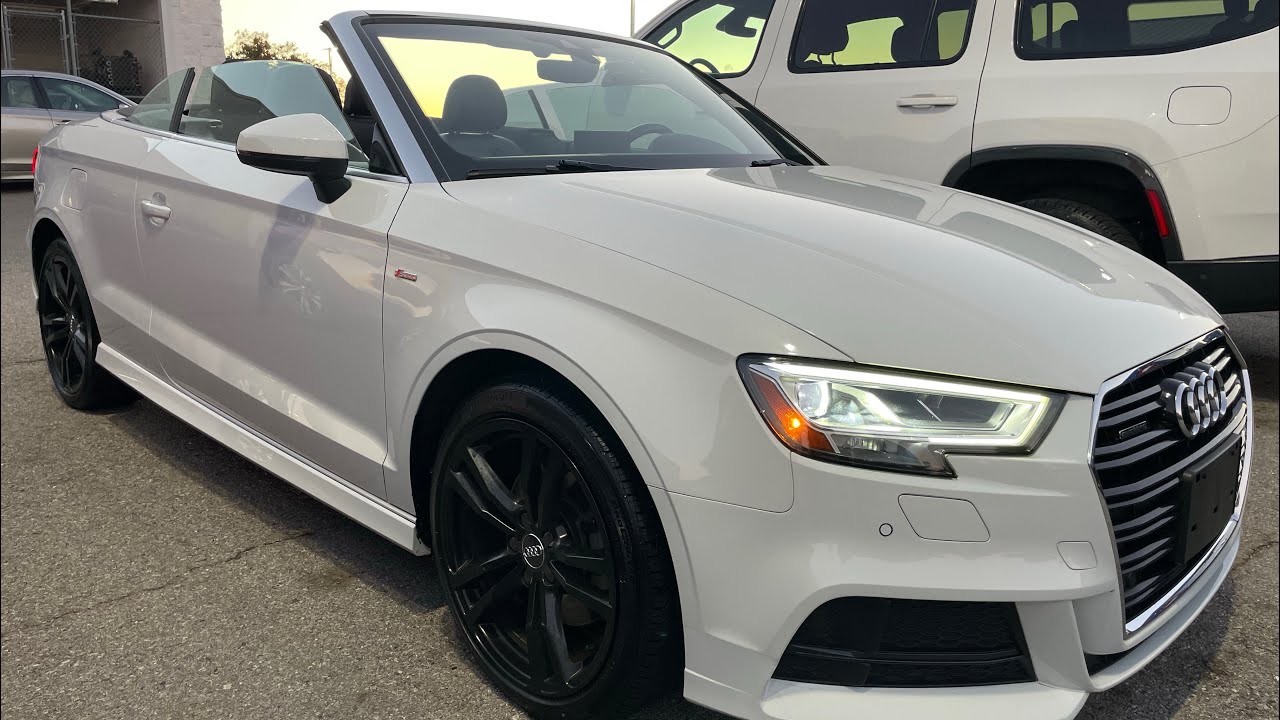 2018 Audi A3 All Wheel Drive convertible available for sale 580-302 ...