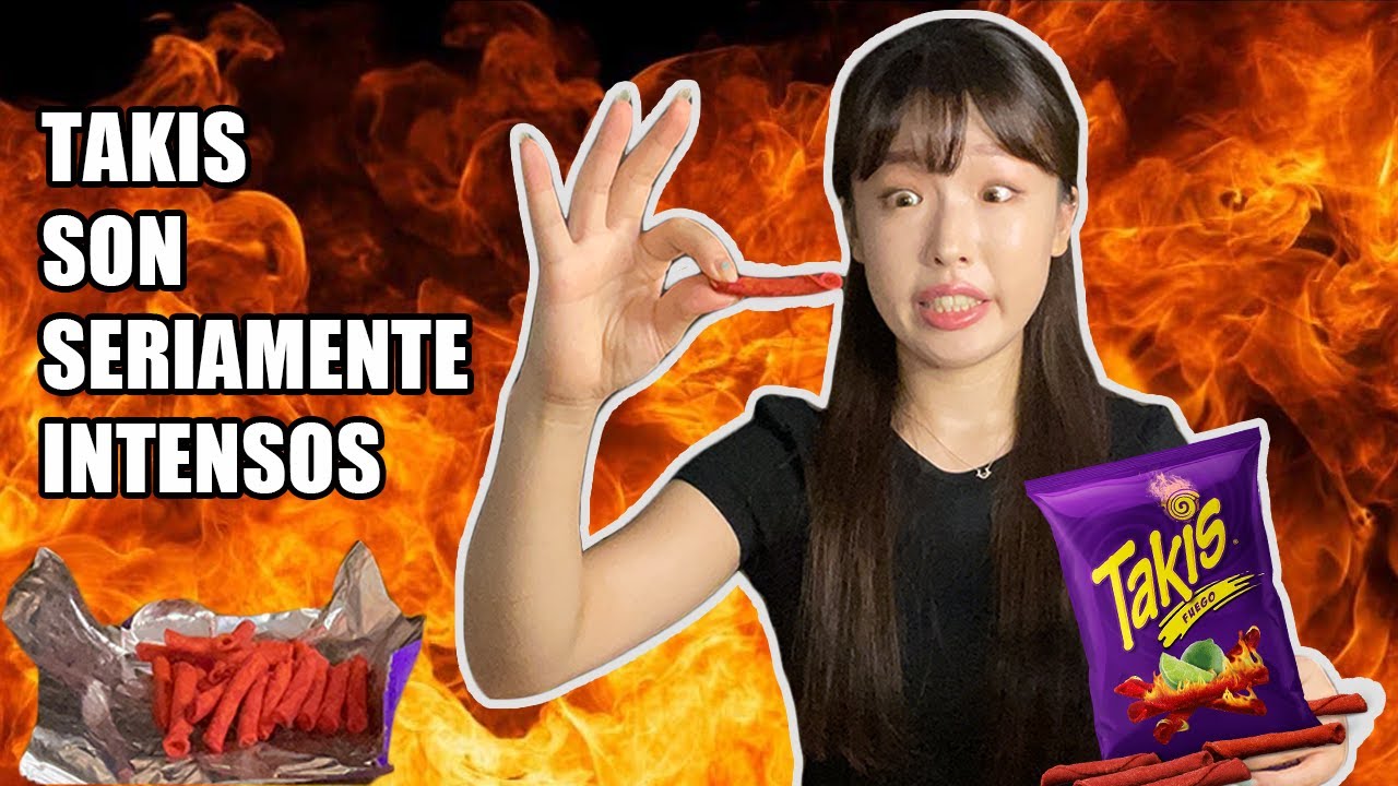 PROBANDO TAKIS POR PRIMERA VEZ 🇲🇽🔥 | 🇰🇷SOO COREANA - YouTube