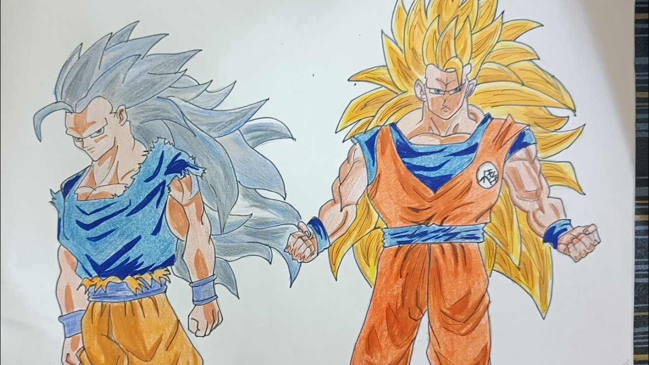 #goku ssj3 mastered ultra instinct #goku super saiyan 3 #goku ...