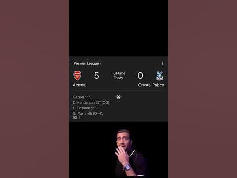 Arsenal fans after this result #arsenal #epl #viral #trending #roadto1k - YouTube