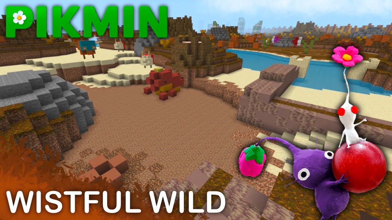 Wistful Wild - Pikmin 2 in Minecraft - YouTube