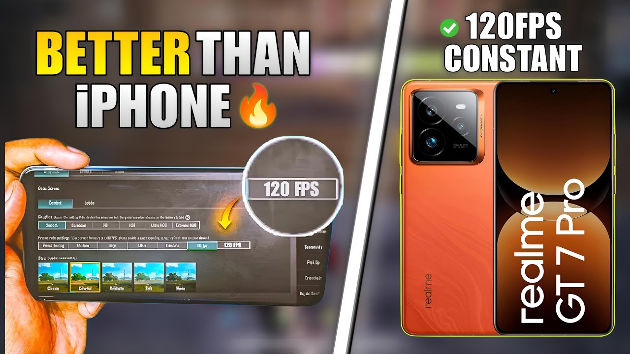 Realme Gt 7 Pro Bgmi Test / Realme Gt 7 Pro Gaming Review / Realme GT 7 ...