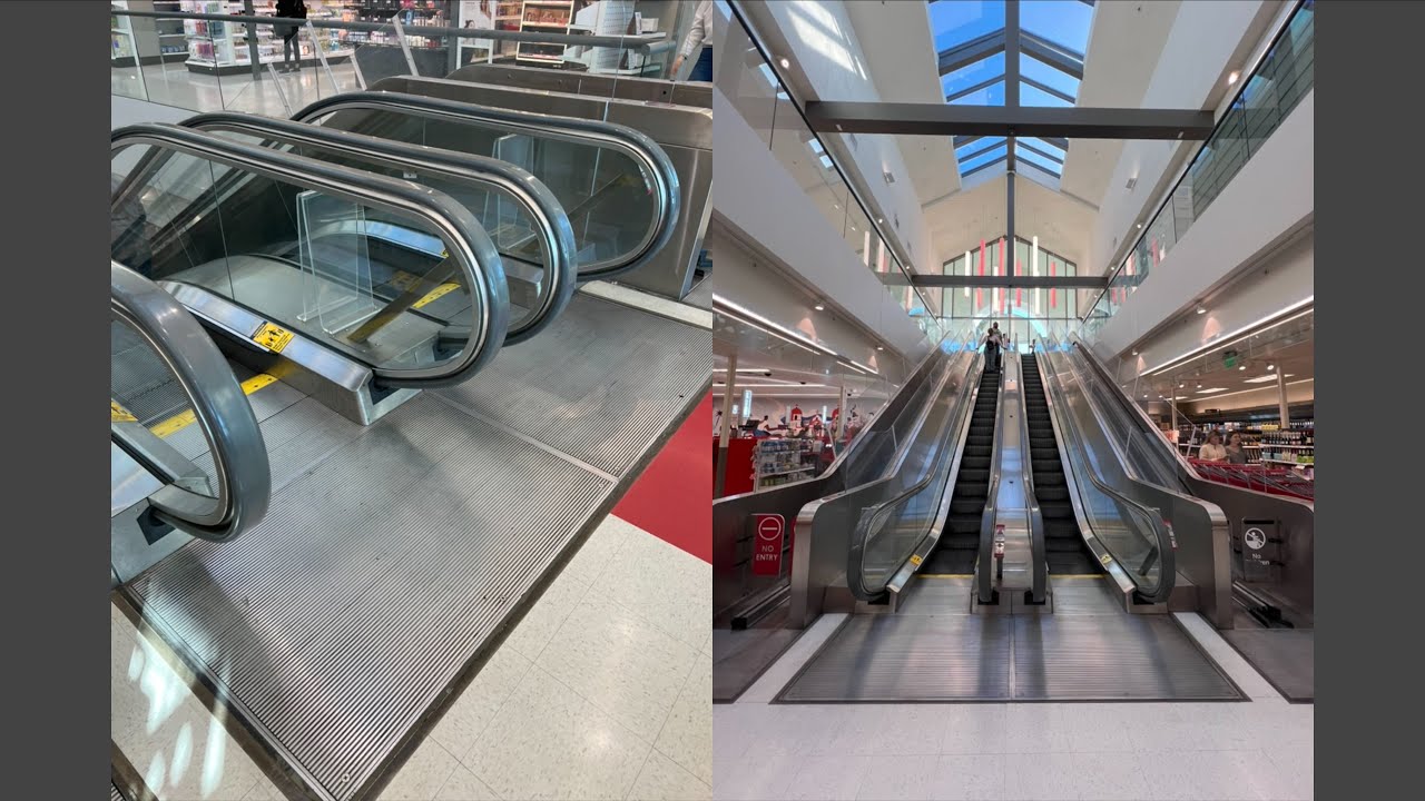 Montgomery Escalators at Target in Santa Barbara, California - YouTube