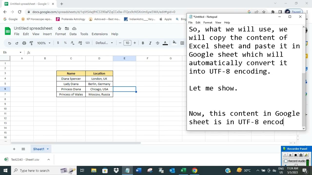 Convert Excel Sheet To CSV With UTF 8 Encoding YouTube Convert Excel Sheet To CSV With UTF 8 Encoding YouTube