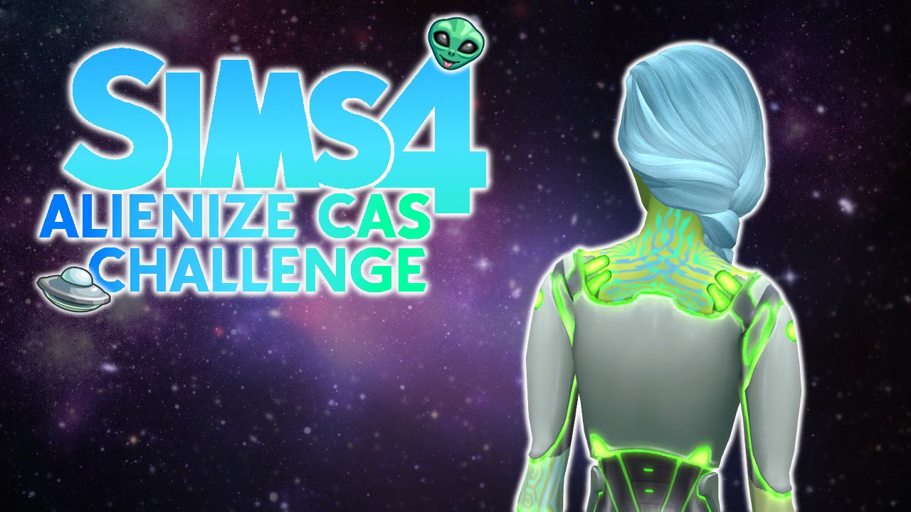 The Sims 4 Alienize CAS Challenge (PL) - YouTube