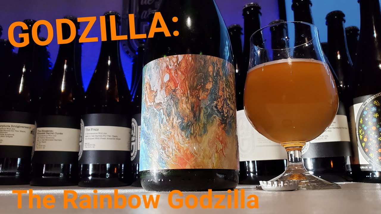 Nebuleus Brewing "godzilla: the rainbow godzilla" Beer SHORT - YouTube