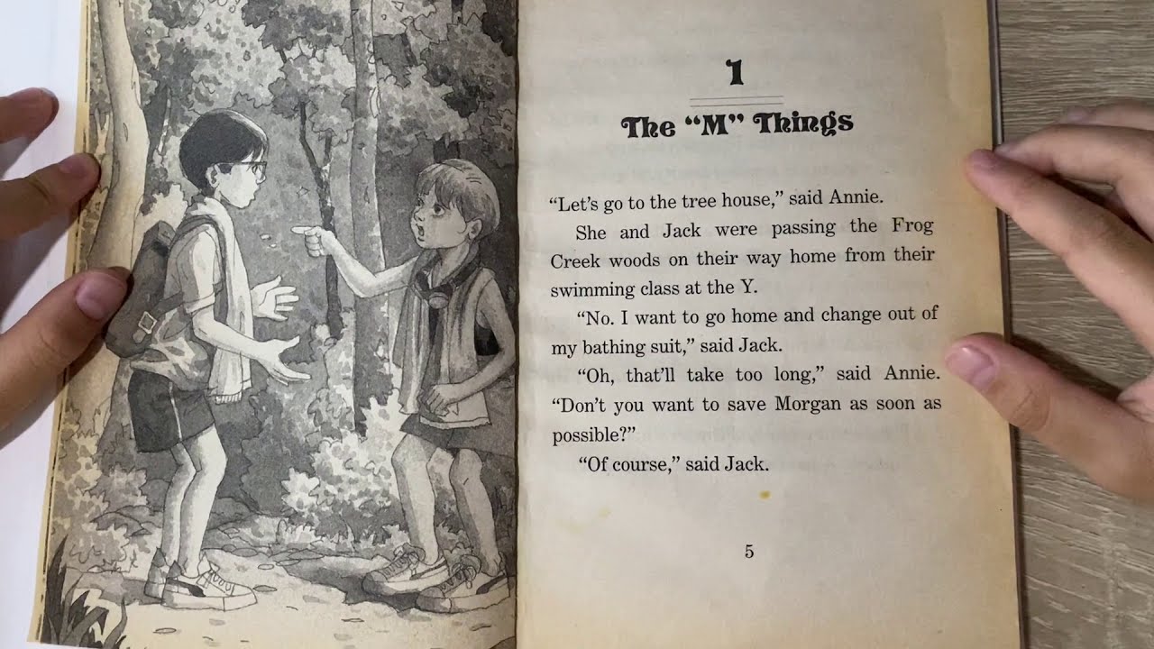 Magic Tree House#7: Sunset of the Sabertooth - YouTube