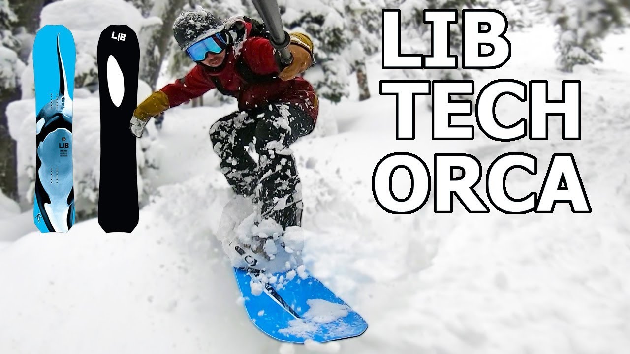 Lib Tech x T. Rice Orca Snowboard Review - YouTube