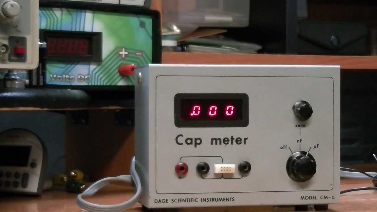 Dage Scientific Instruments Cap Meter - YouTube