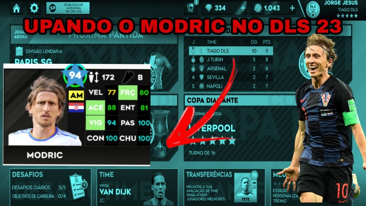 upando o modric no dls 22 - YouTube