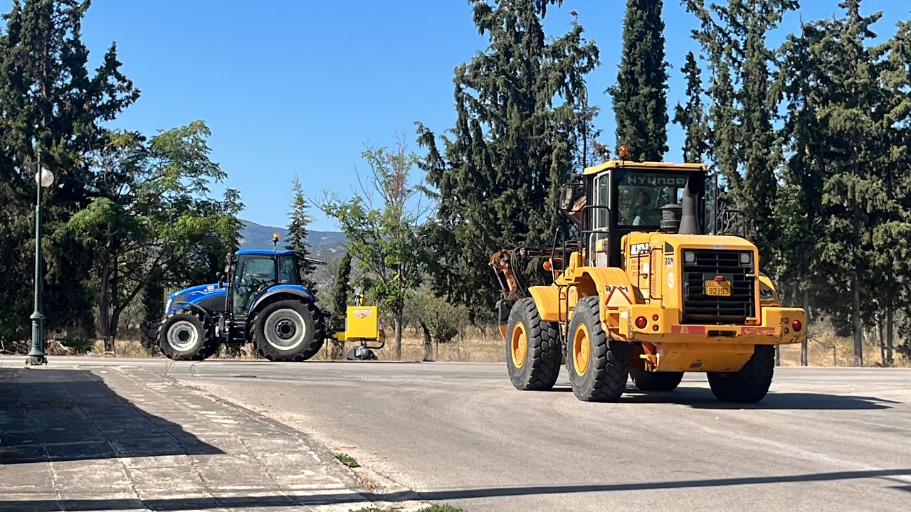 Καθαρισμοί σε ρέματα και σε πρανη στο δήμο Άργους Μυκηνών - YouTube