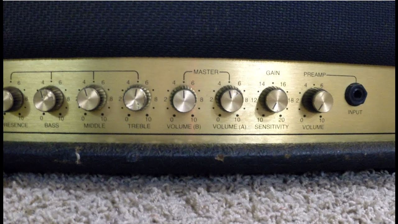 Marshall JCM 900 Model 2100 - YouTube