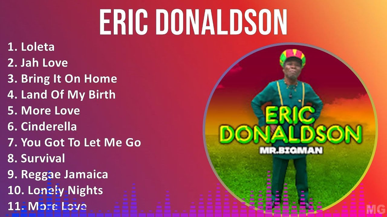 Eric Donaldson 2024 MIX CD COMPLETO - Loleta, Jah Love, Bring It On ...