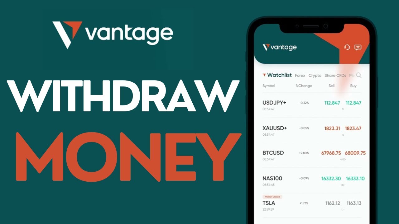 How to withdraw money from vantage (2024) - YouTube