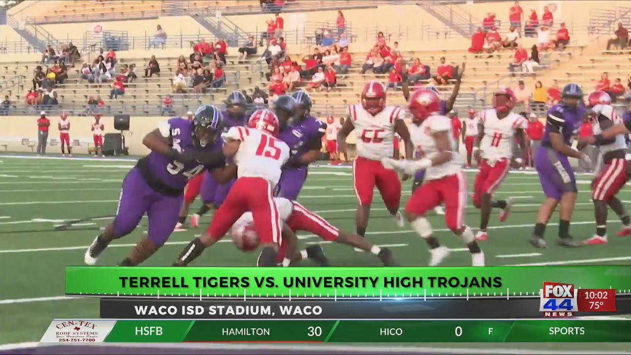 Friday Night Football Fever: Terrell vs. University High - YouTube