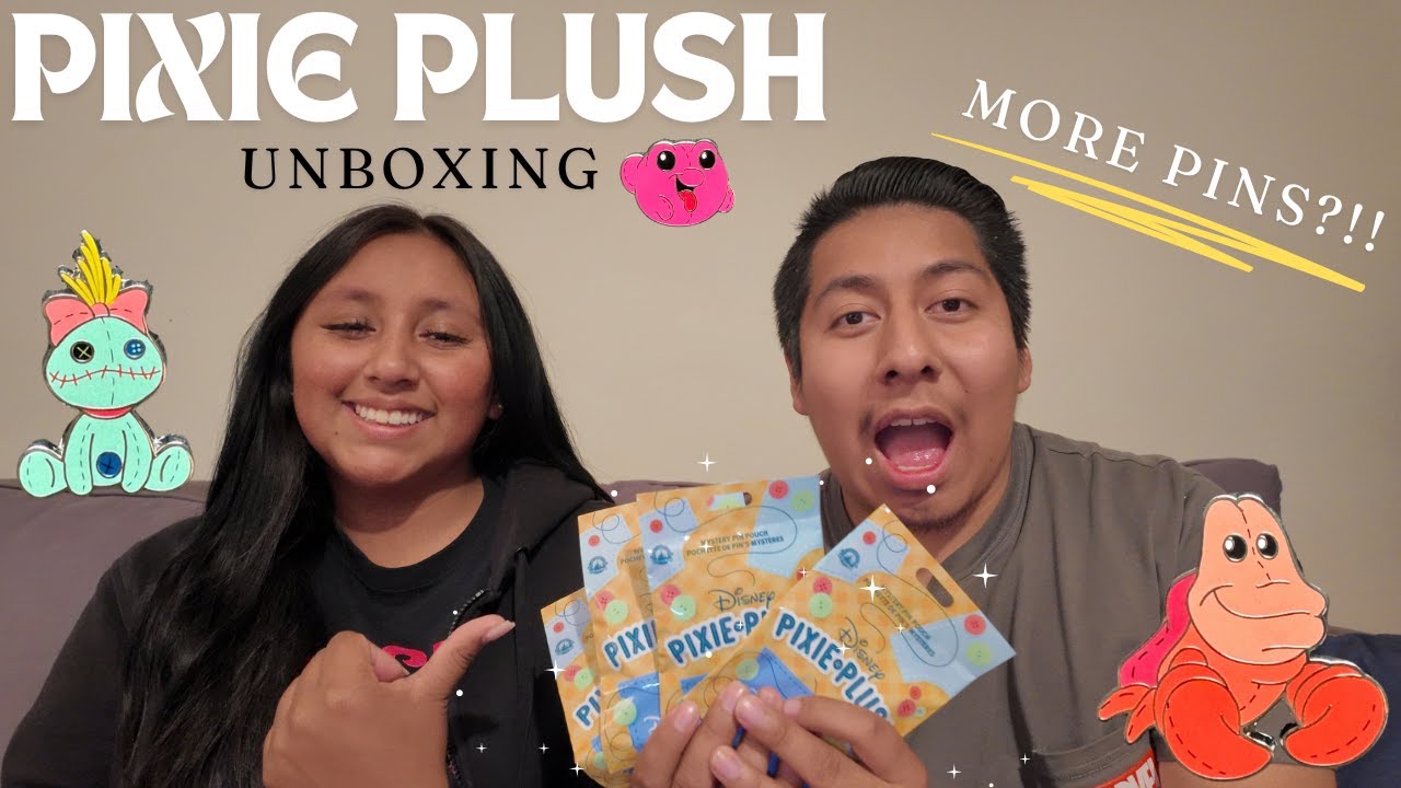 PIXIE PLUSH PIN UNBOXING!! - YouTube