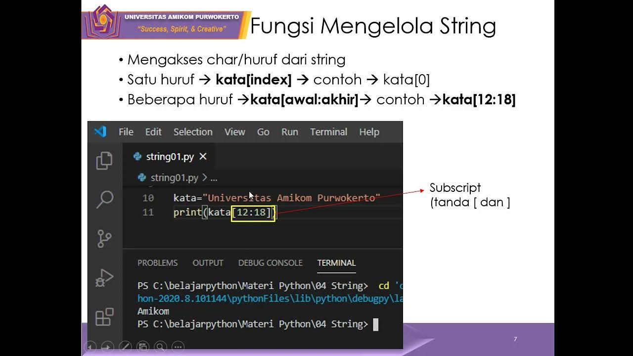 Pertemuan ke 4 String Andik Wijanarko - YouTube
