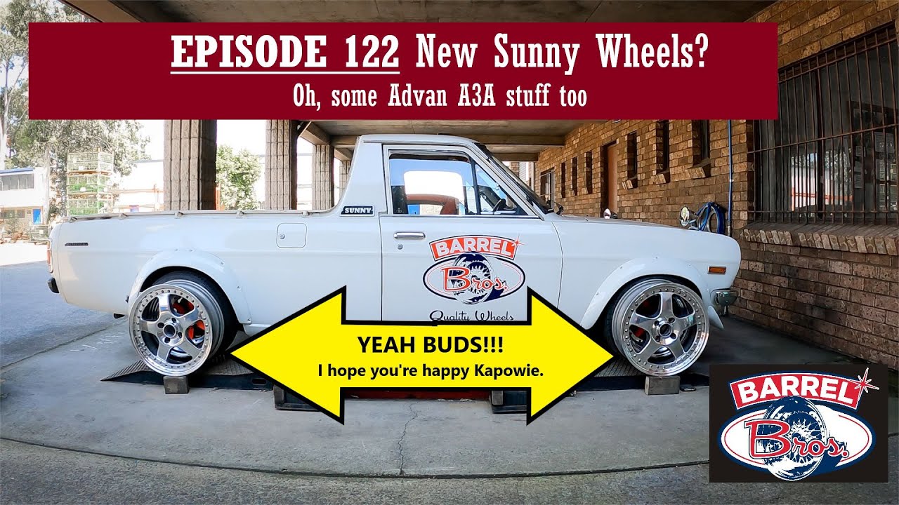 122. Advan A3As and new Sunny Wheels? (3 piece alloy wheels) - YouTube