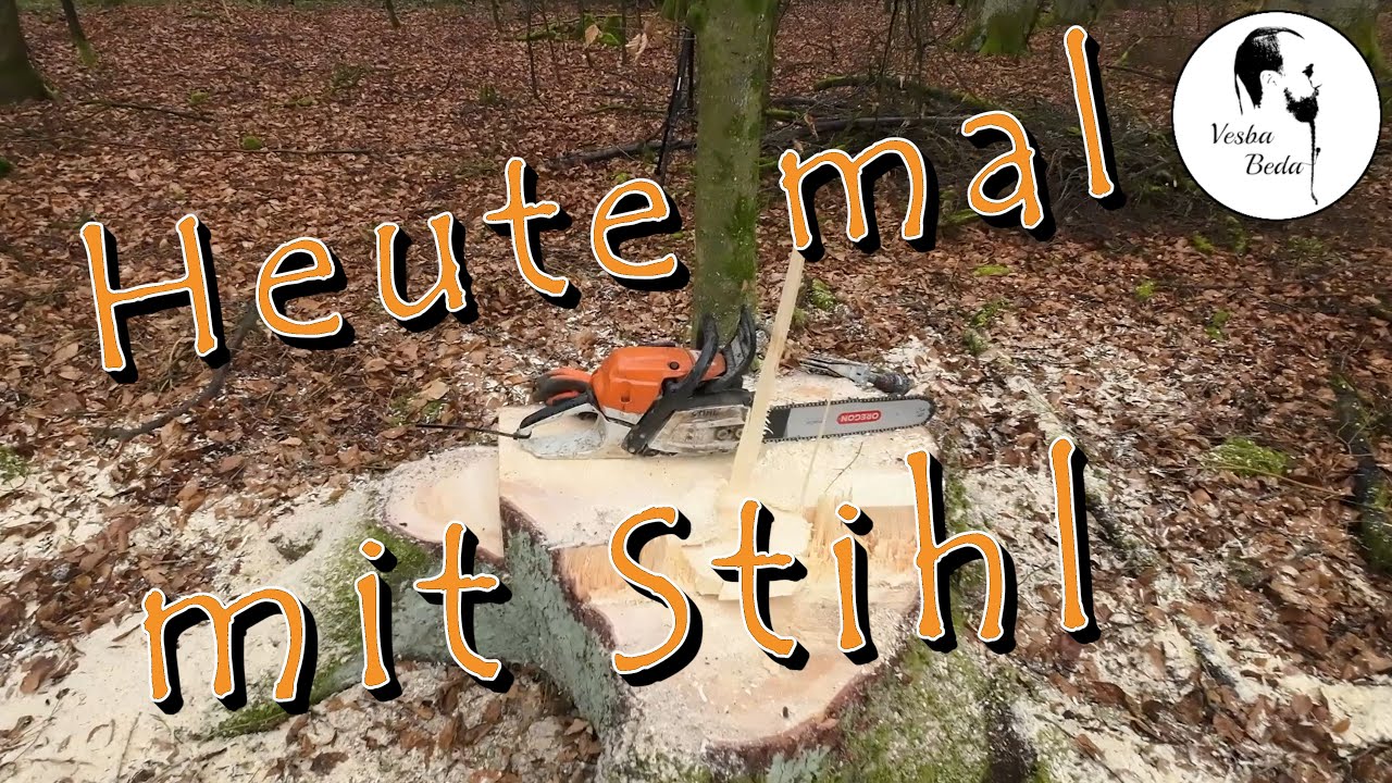 Stihl 261c Totalschaden - repariert - läuft sie wieder? - YouTube