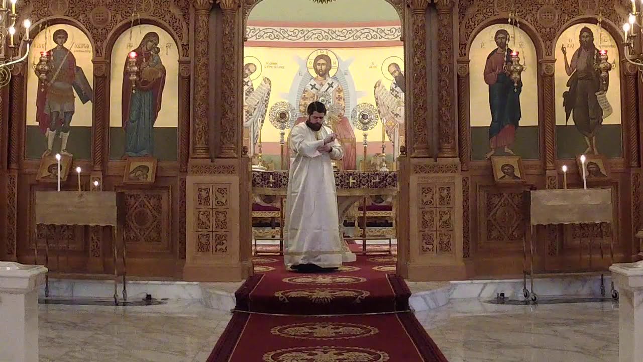 20200322 Orthros & Divine Liturgy (Veneration of the Cross, includes ...