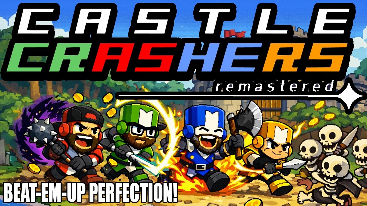 Spraying Poop | Castle Crashers: Remastered [Switch] - YouTube