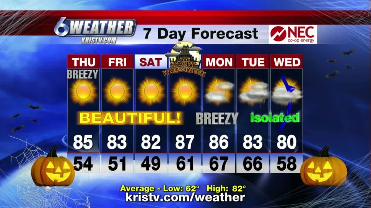 KRIS 6 News weather-forecast 10/27/2021 - YouTube