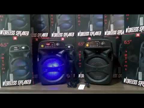 CAIXA DE SOM PORTÁTIL KTS-1061 - YouTube