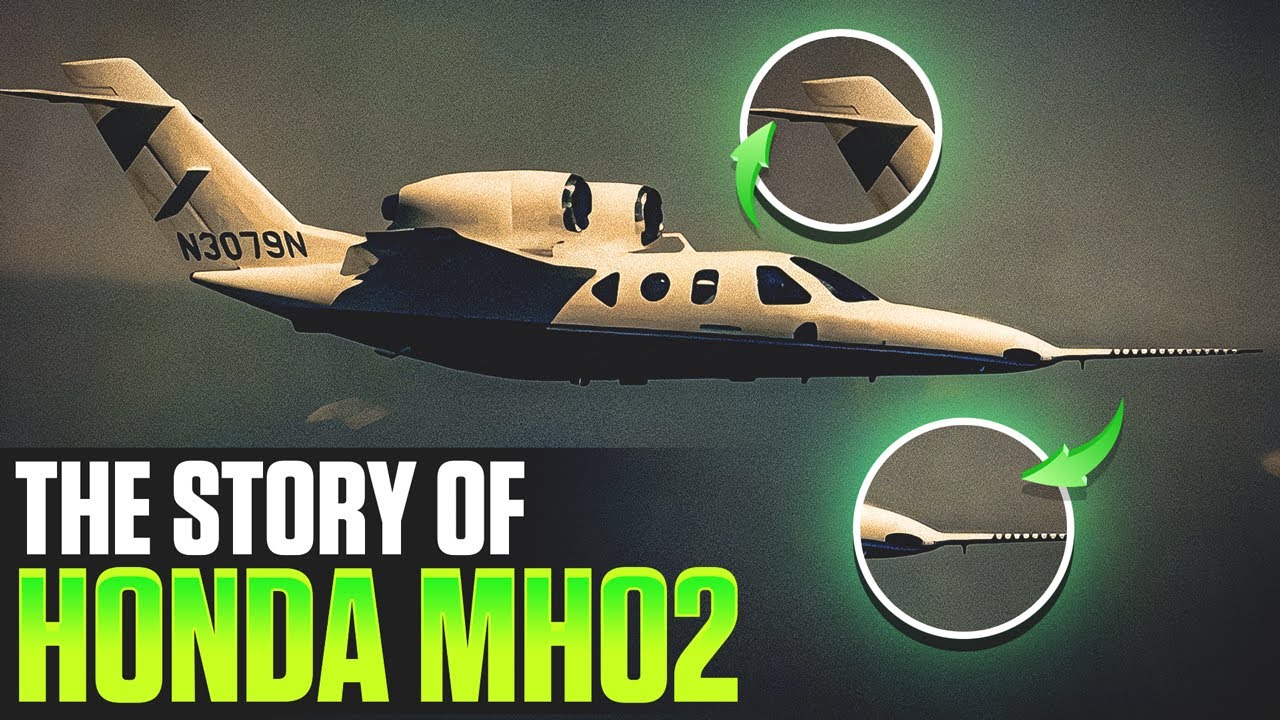 5 Cool Things About The HondaJet MH02 | The Experimental Honda Business Jet - YouTube