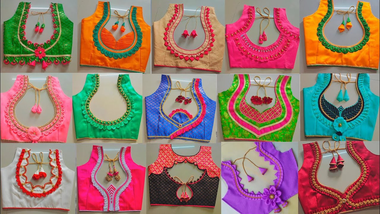 blouse design | ब्लाउज डिजाइन | ब्लाउज की डिजाइन | न्यू ब्लाउज की ...