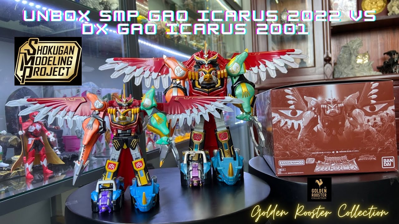 Mở hộp SMP Gao Icarus 2022 và so sánh vs DX Gao Icarus 2001 ...