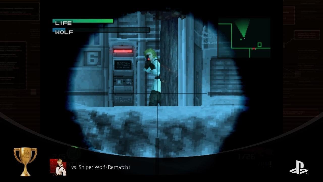 Blind gamer takes out Sniper Wolf MGS1 Master Collection Version PS5 ...