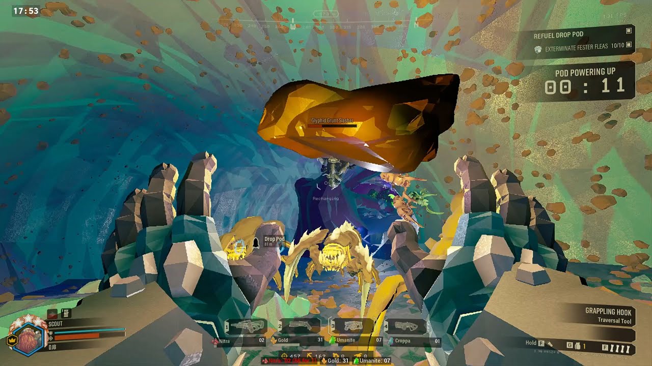 DRG Haz6 speedplay: Salvage w/ boomerangs (true solo scout) - YouTube