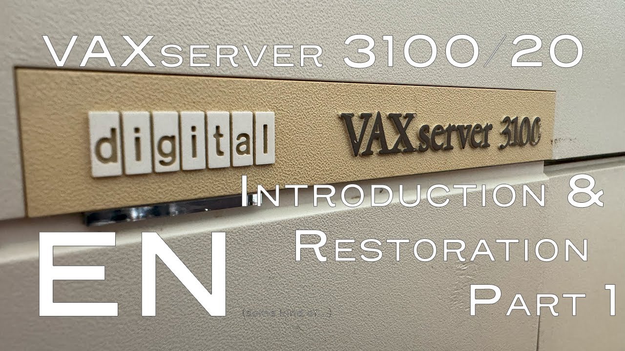 DEC (digital) VAX / VAXserver 3100 Model 20 Introduction and ...
