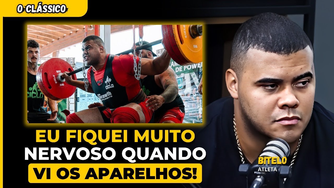BITELO FALA sobre SUA ESTREIA no CAMPEONATO de POWERLIFTING | IRONCAST ...