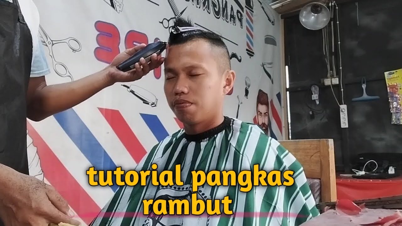 di pangkas model apa ??#pangkasrambut - YouTube