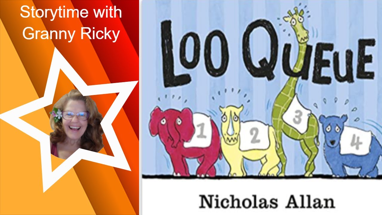 LOO QUEUE - fun read aloud bedtime story for kids; a story about ...