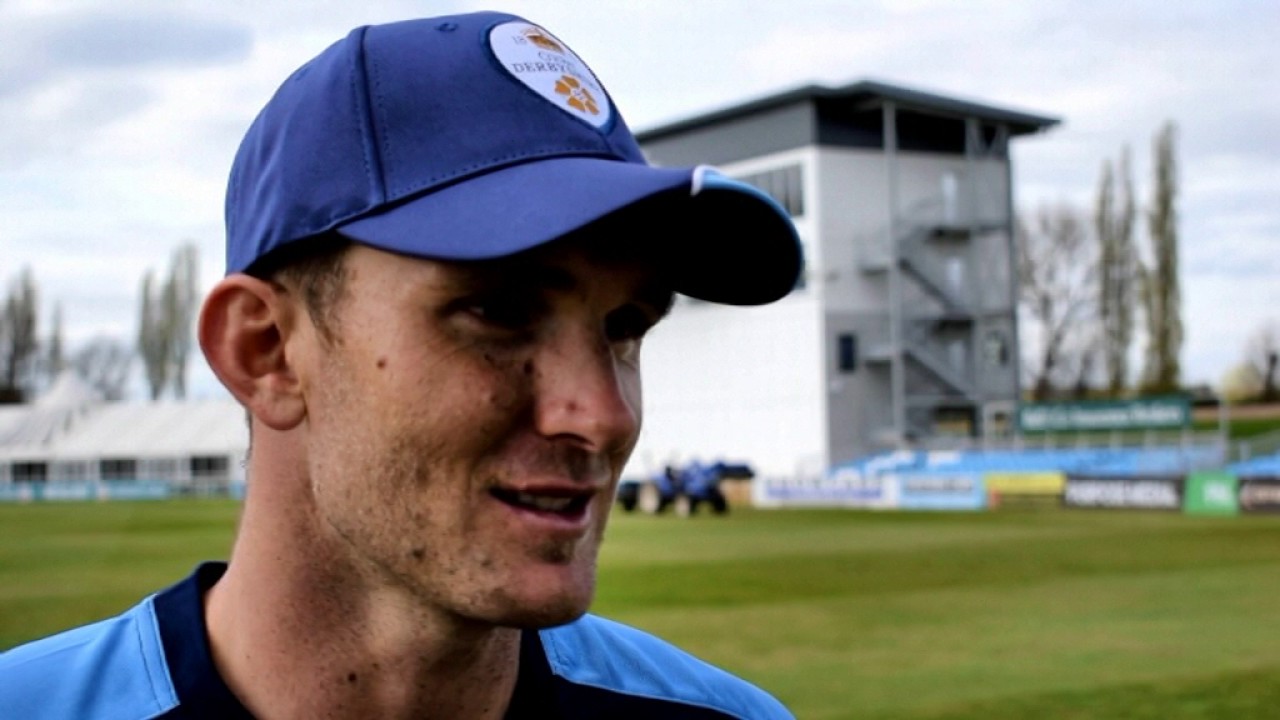 INTERVIEW: Hardus Viljoen arrives at Derbyshire - YouTube